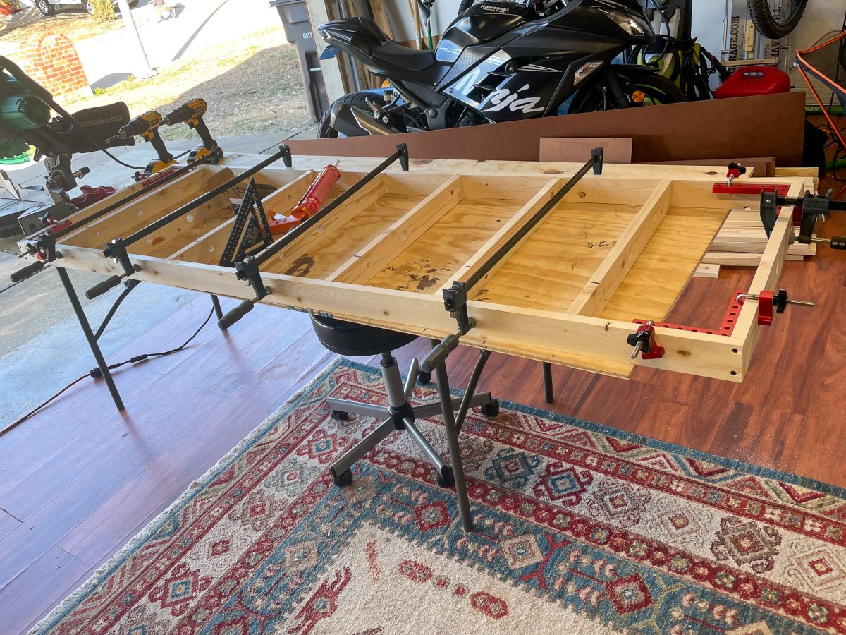 The Benchwork Phase 1 | Widow Creek Railroad
